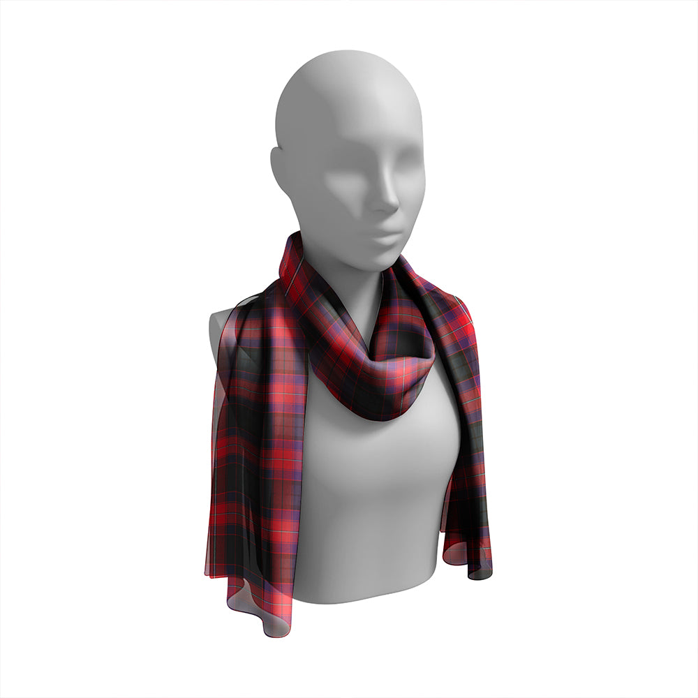 MacInroy Rattray Weathered Tartan Classic Silk Habotai Long Scarf ...