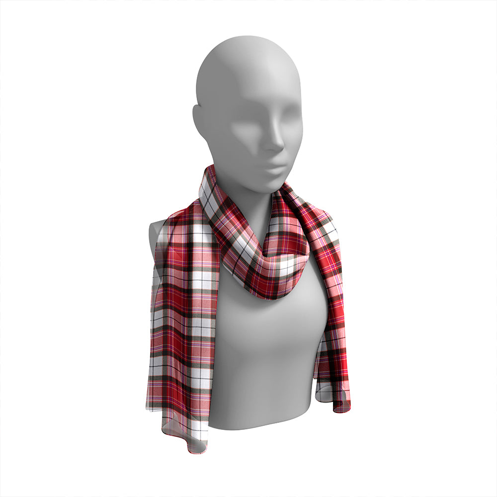 MacKellar Dress Red #2 Weathered Tartan Classic Silk Habotai Long Scar ...