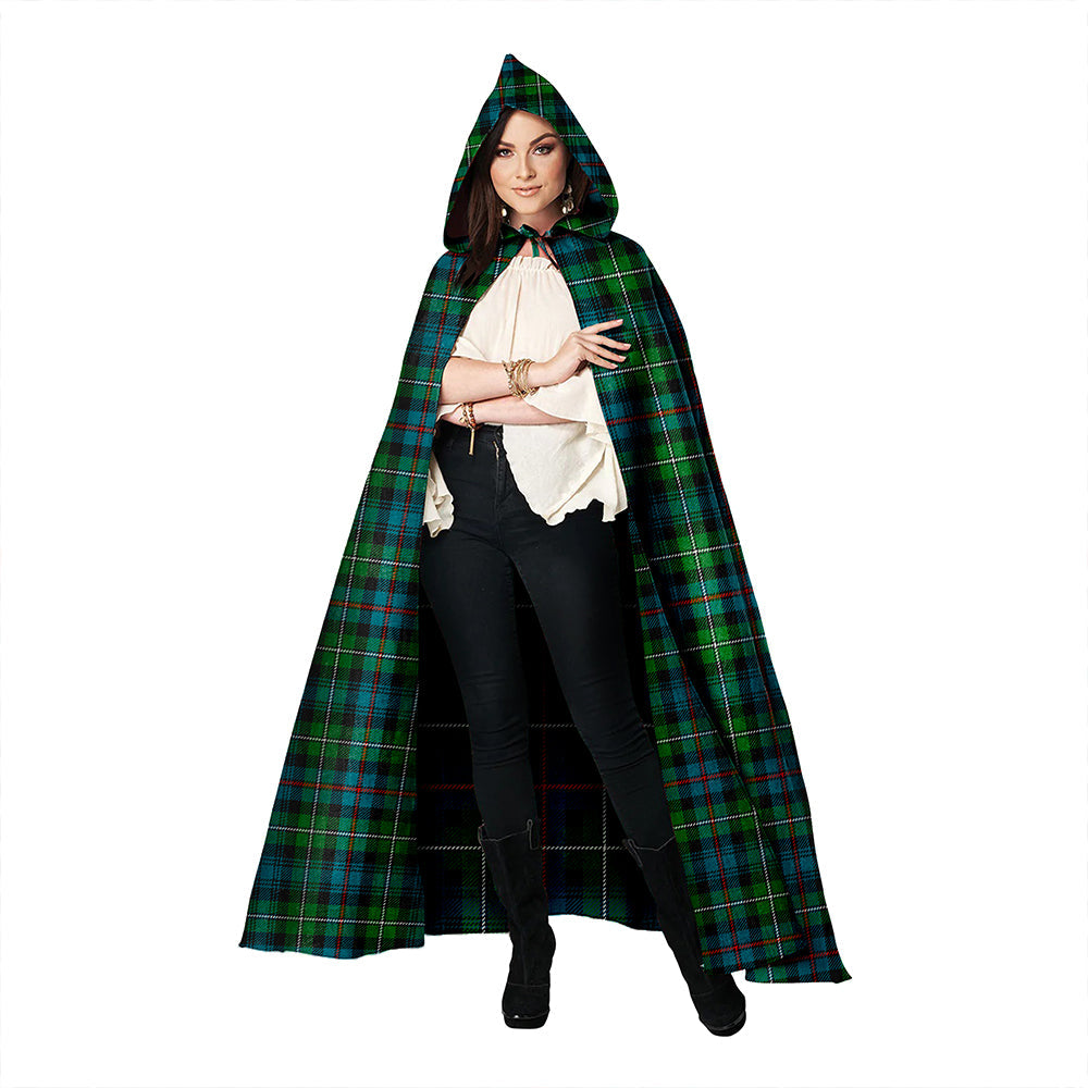 MacKenzie Ancient Clan Badge Tartan Hooded Cloak | Celticprime.com ...