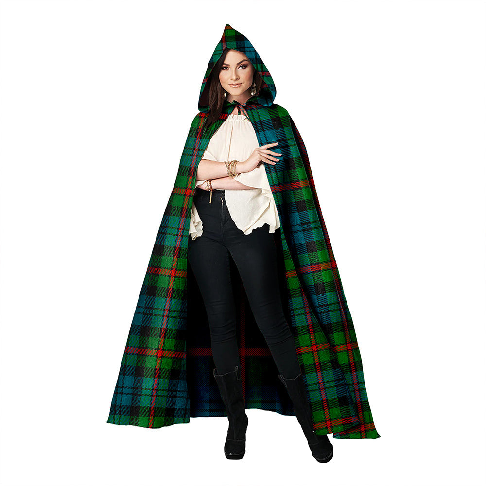 MacKinlay Ancient Clan Badge Tartan Hooded Cloak | Celticprime.com ...