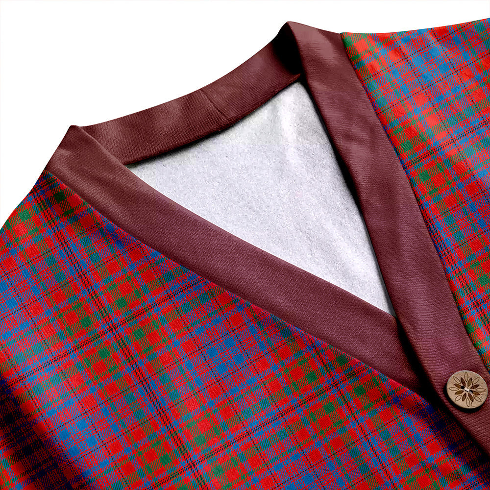 MacLeod of Tullibardine (Red MacLeod) Ancient Clan Badge Tartan V-neck ...