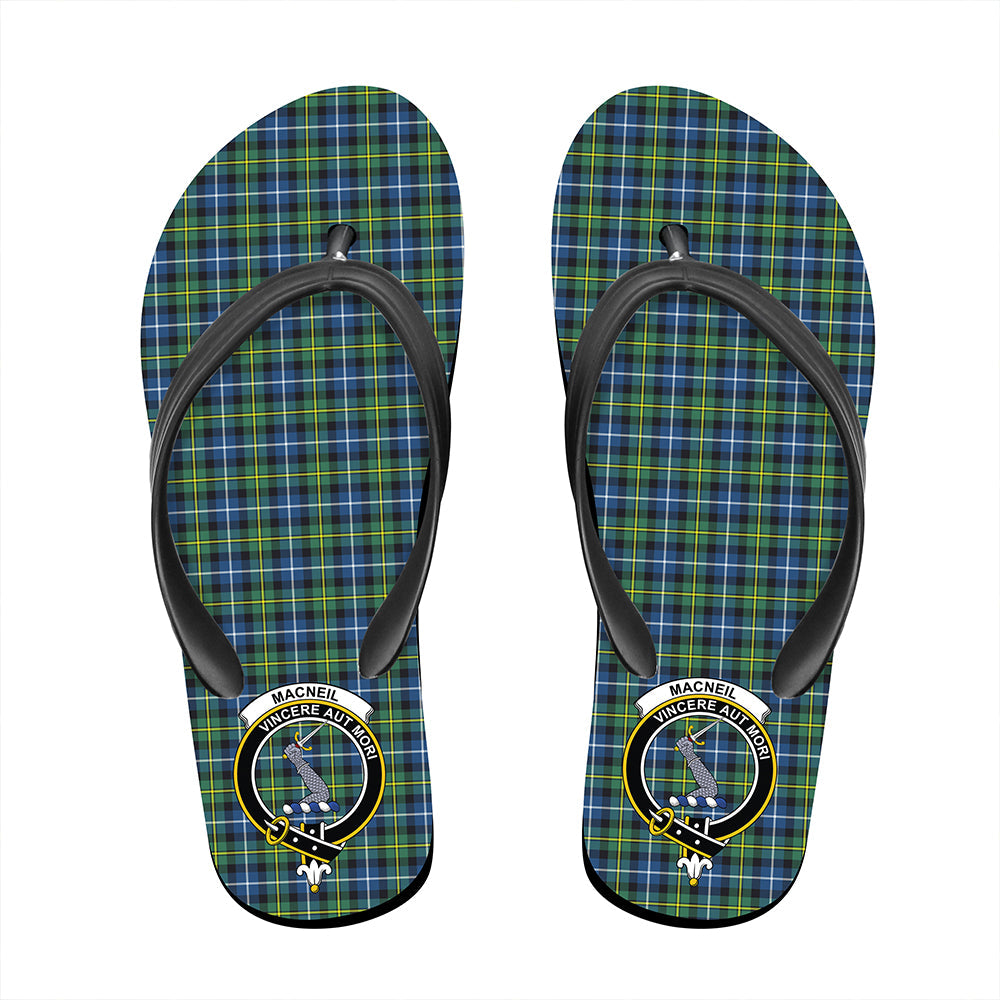 MacNeill of Barra Ancient Classic Crest Flip Flop | Celticprime.com ...