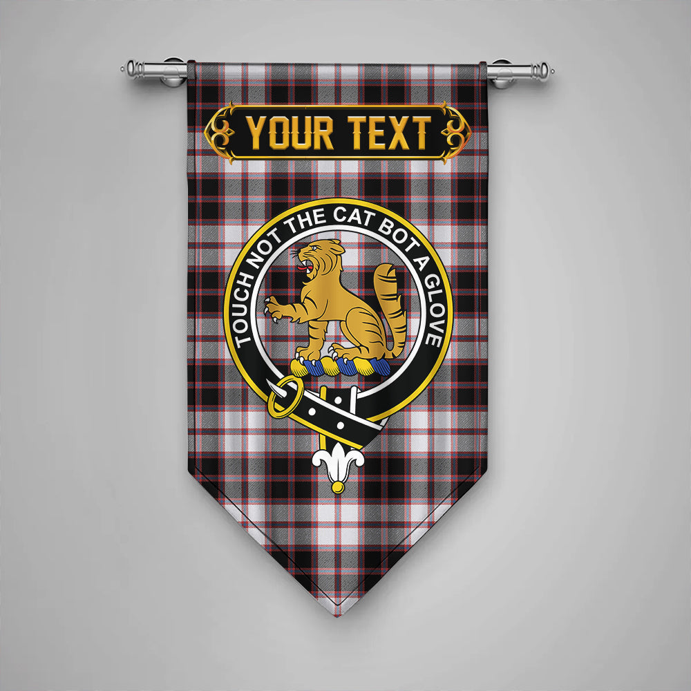 MacPherson of Pitmain Ancient Clan Badge Tartan Gonfalon Personalize ...
