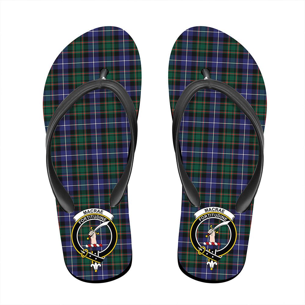 MacRae Hunting Modern Classic Crest Flip Flop | Celticprime.com ...