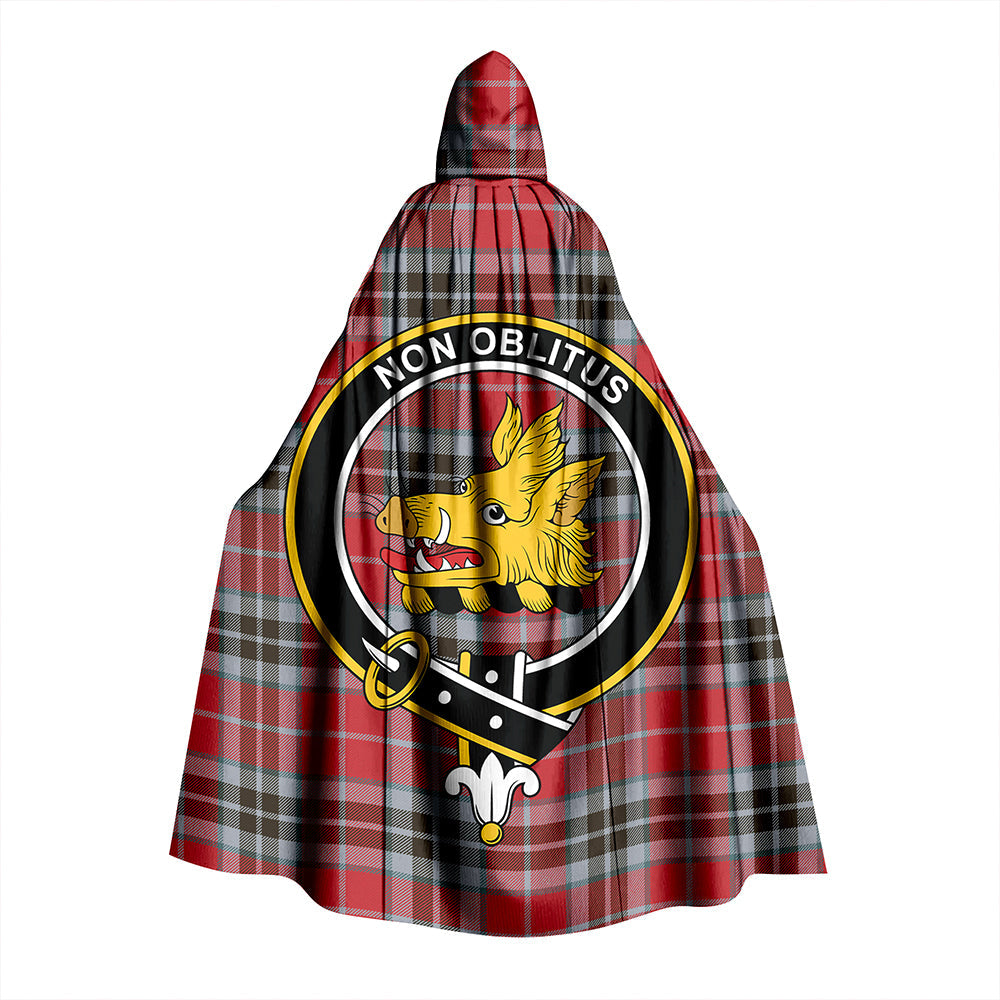 MacTavish Ancient Clan Badge Tartan Hooded Cloak | Celticprime.com ...