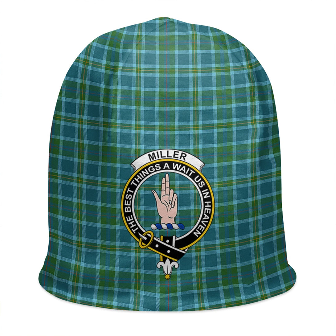 Miller Ancient Clan Badge Tartan Beanie | Celticprime.com – celticprime