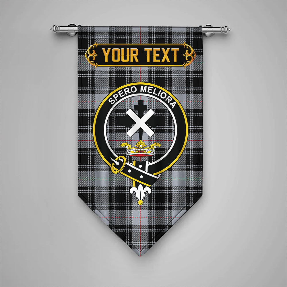 Moffat Ancient Clan Badge Tartan Gonfalon Personalize | Celticprime.com ...