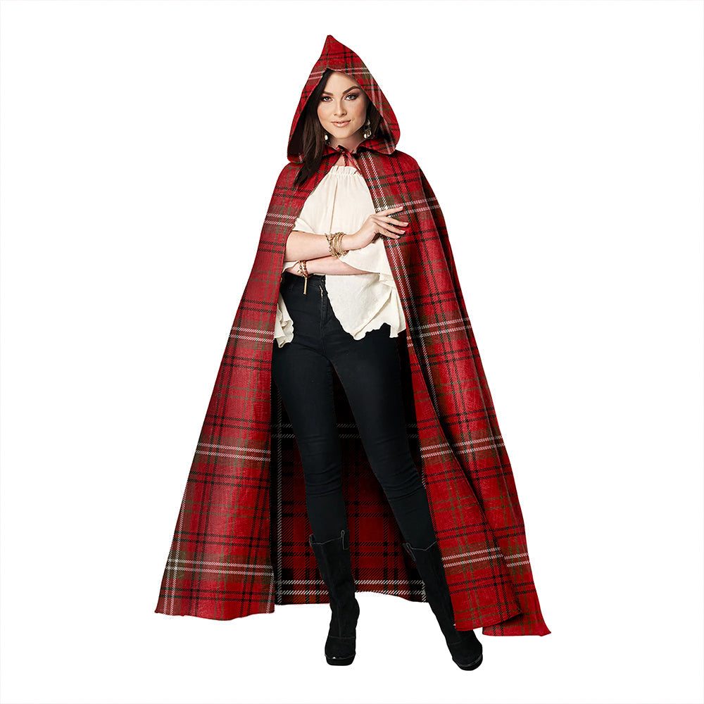 Morrison Weathered Clan Badge Tartan Hooded Cloak | Celticprime.com ...