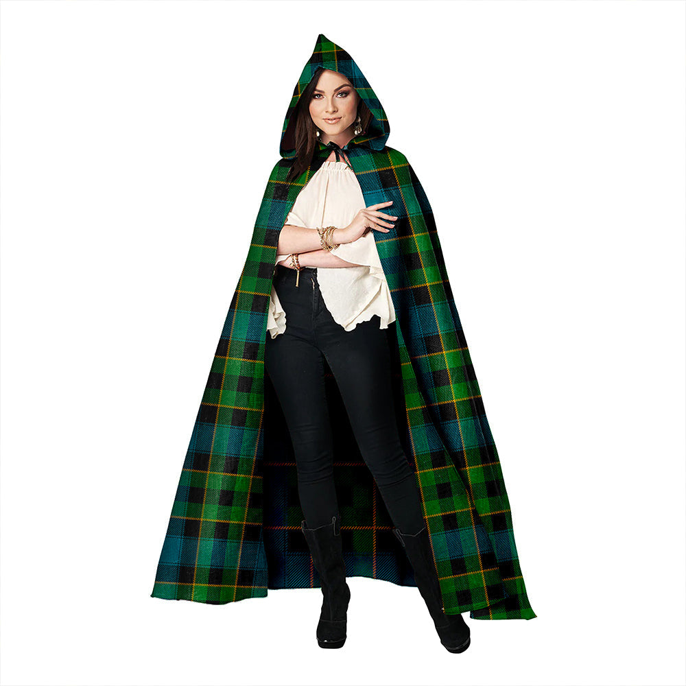 Mowat Ancient Clan Badge Tartan Hooded Cloak | Celticprime.com ...