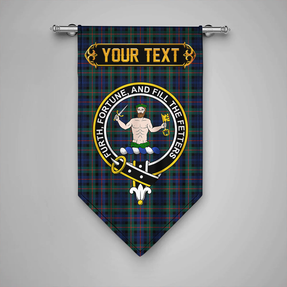 Murray of Atholl (Murray) Modern Clan Badge Tartan Gonfalon Personalize ...