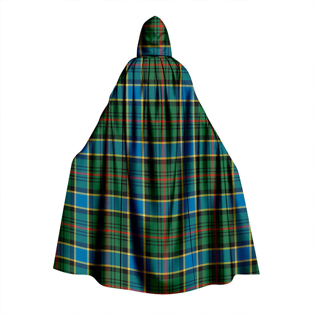 Ogilvie of Inverarity (Wilson) Ancient Clan Badge Tartan Hooded Cloak ...
