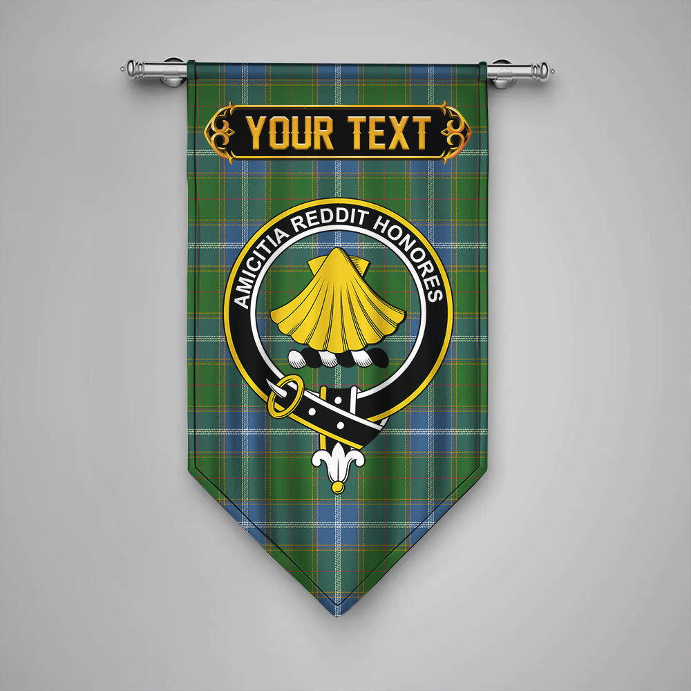 Pringle Ancient Clan Badge Tartan Gonfalon Personalize | Celticprime ...