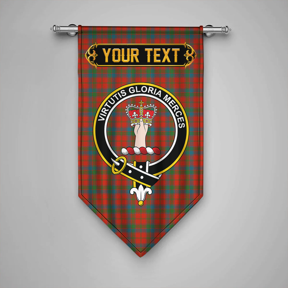 Robertson Ancient Clan Badge Tartan Gonfalon Personalize | Celticprime ...
