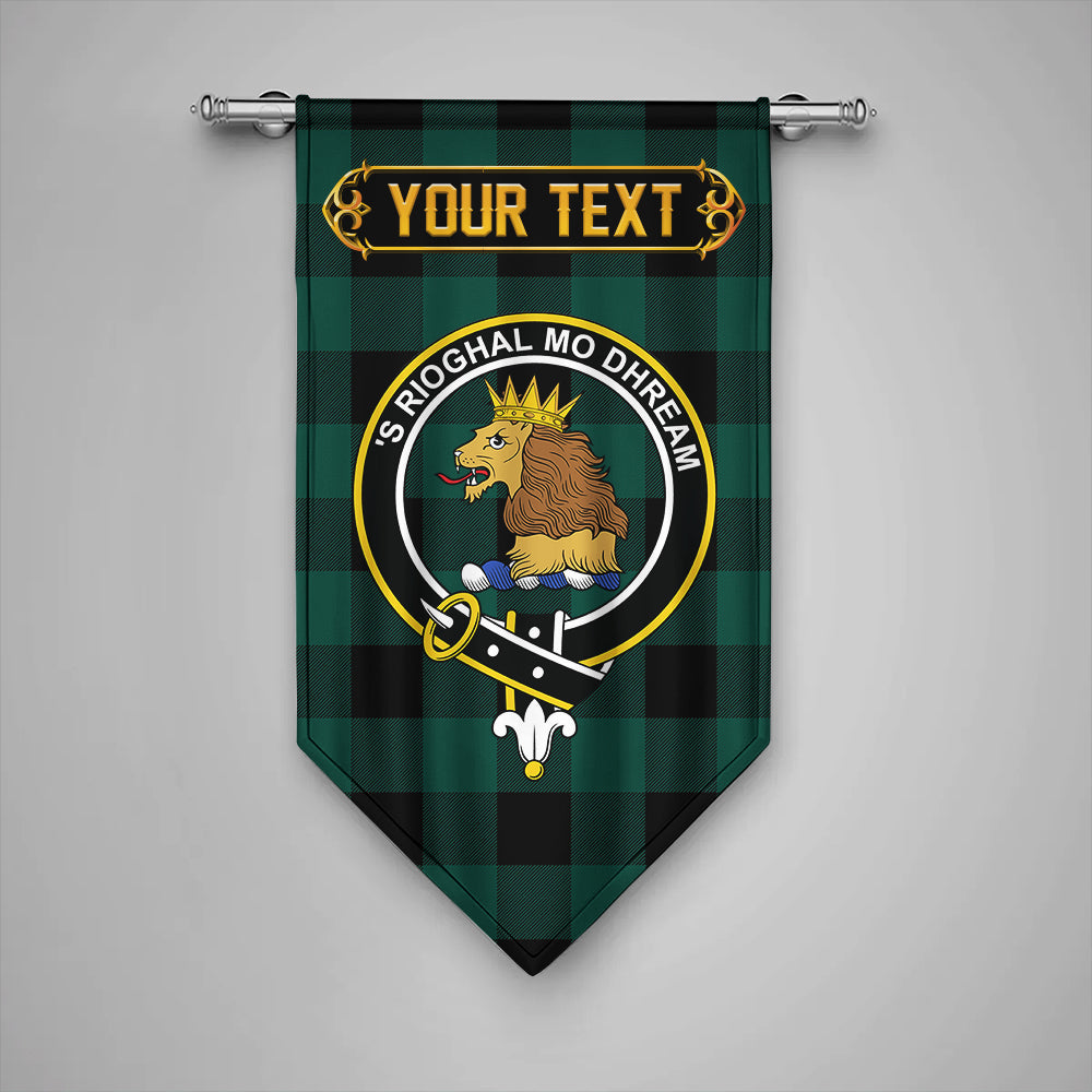 Robin Hood (MacGregor/Gregor Rob Roy Hunting) Modern Clan Badge Tartan ...