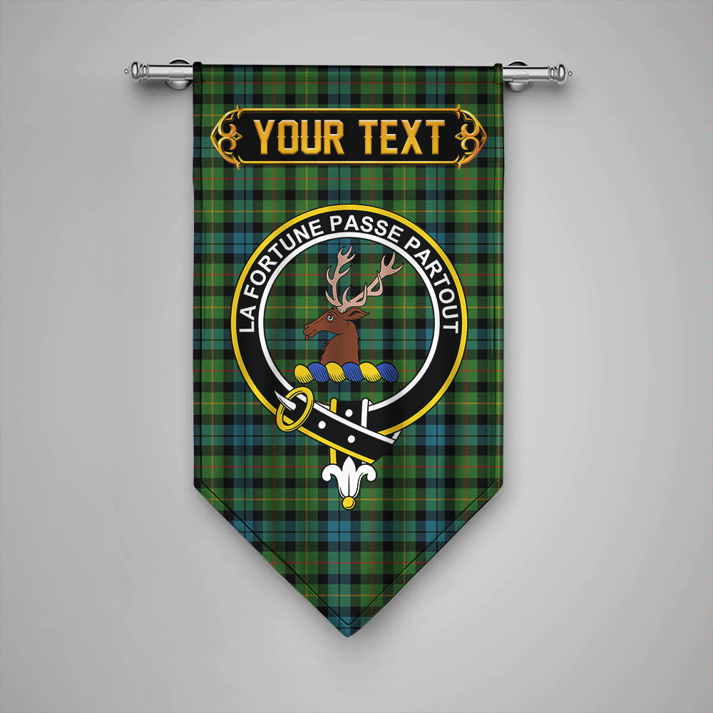 Rollo Ancient Clan Badge Tartan Gonfalon Personalize | Celticprime.com ...