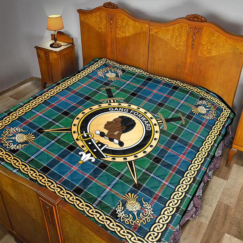 Stirling Modern Clan Badge Tartan Premium Quilt Celtic Shield ...