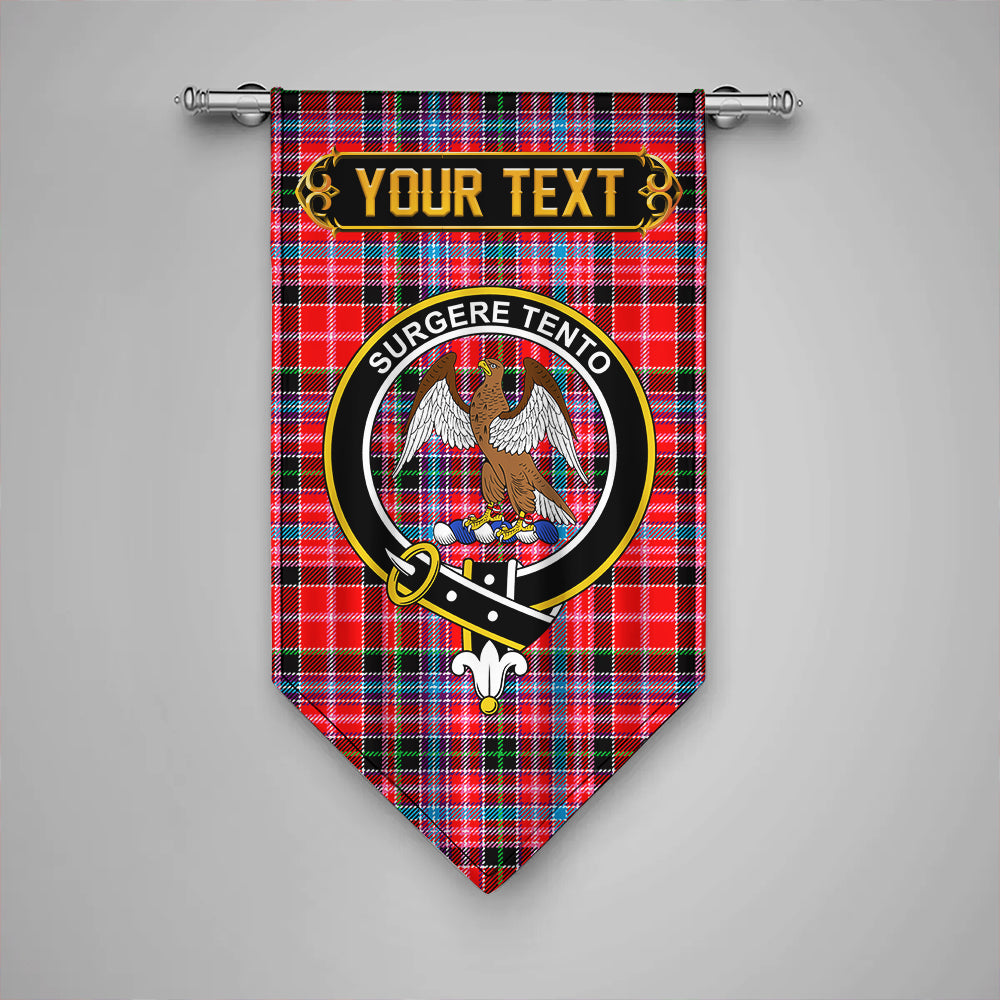 Straiton Clan Badge Tartan Gonfalon Personalize | Celticprime.com ...