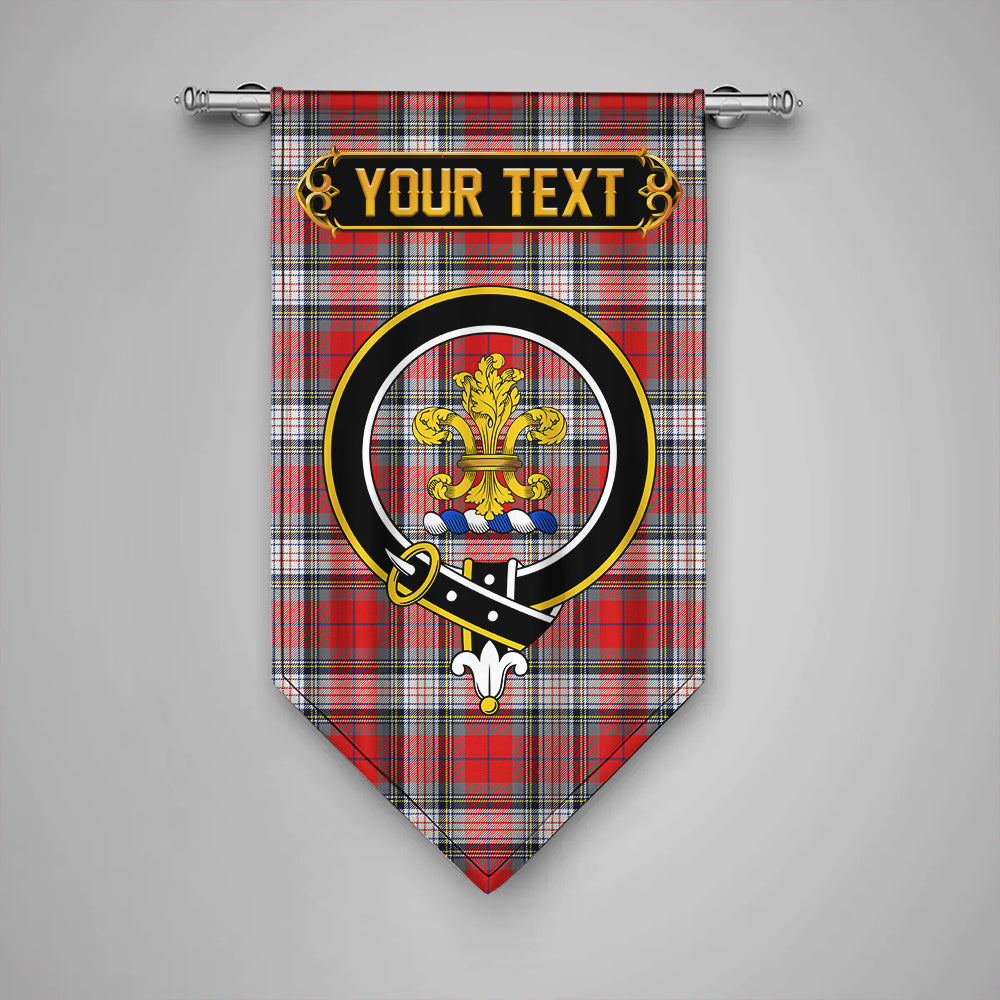 Warden Modern Clan Badge Tartan Gonfalon Personalize | Celticprime.com ...