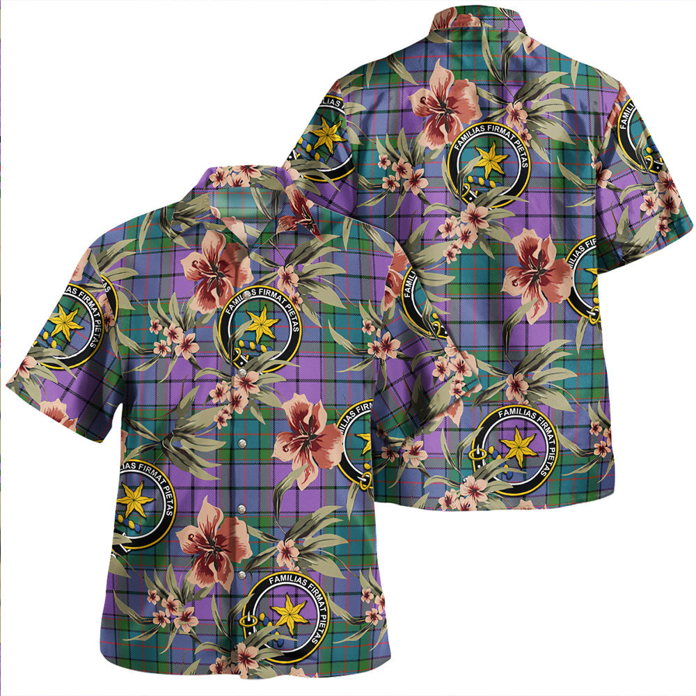 Wardlaw Ancient Clan Badge Tartan Aloha Hawaiian Shirt Tropical Old ...