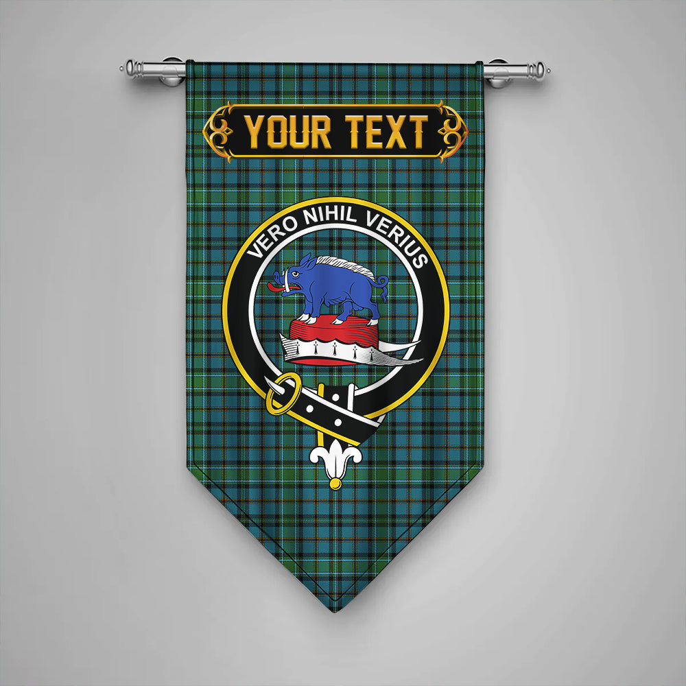 Weir Ancient Clan Badge Tartan Gonfalon Personalize | Celticprime.com ...