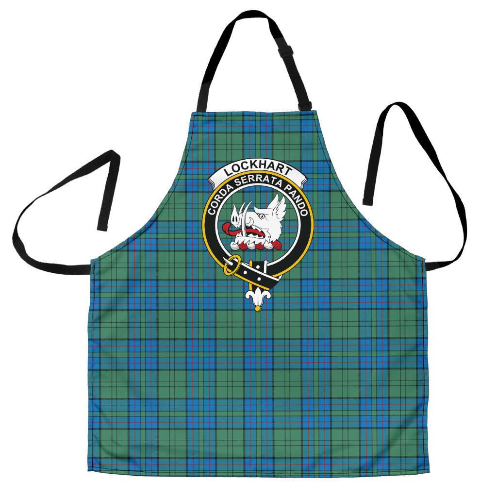Lockhart Tartan Clan Crest Apron | Scottishlover.com – celticprime