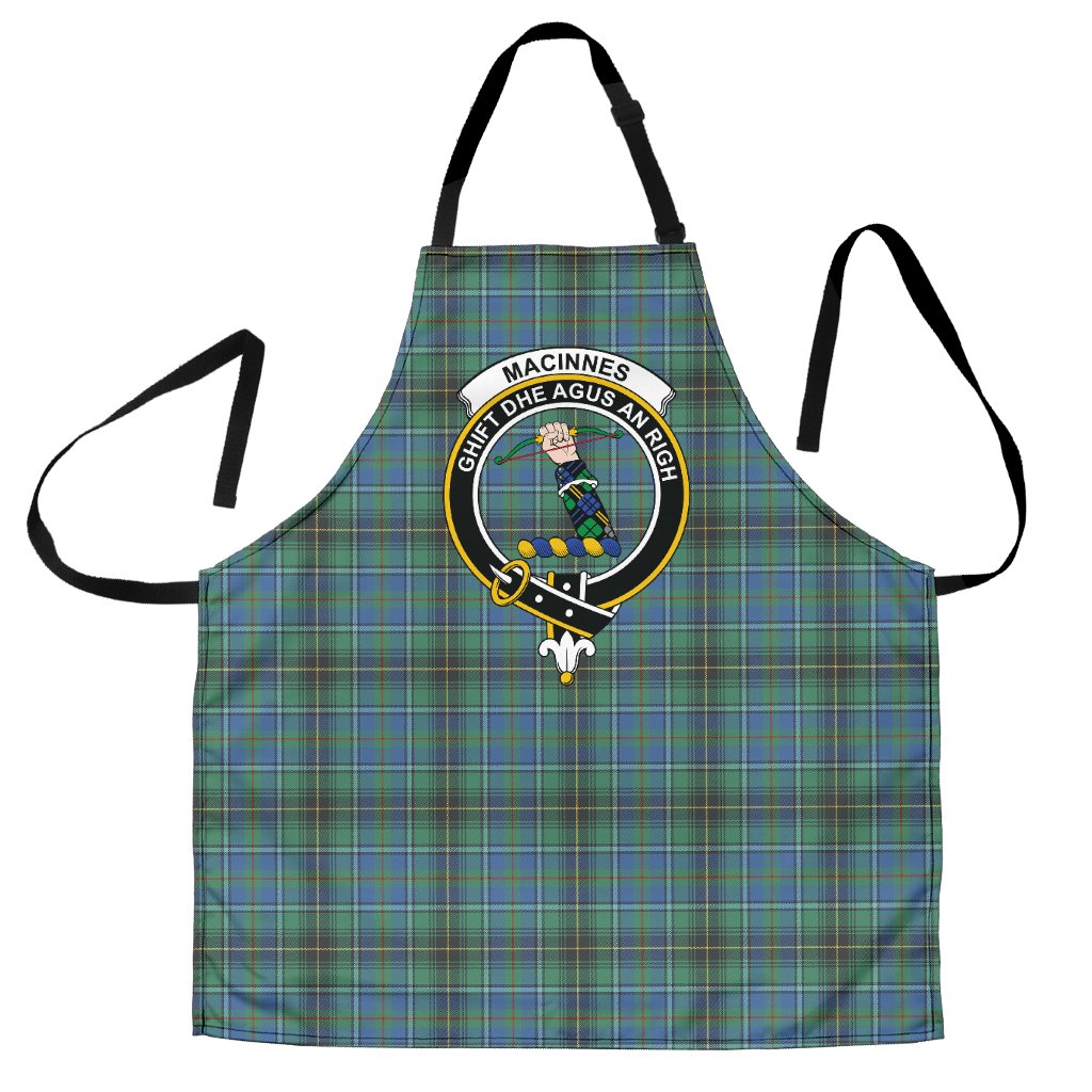 MacInnes Ancient Tartan Clan Crest Apron | Scottishlover.com – celticprime