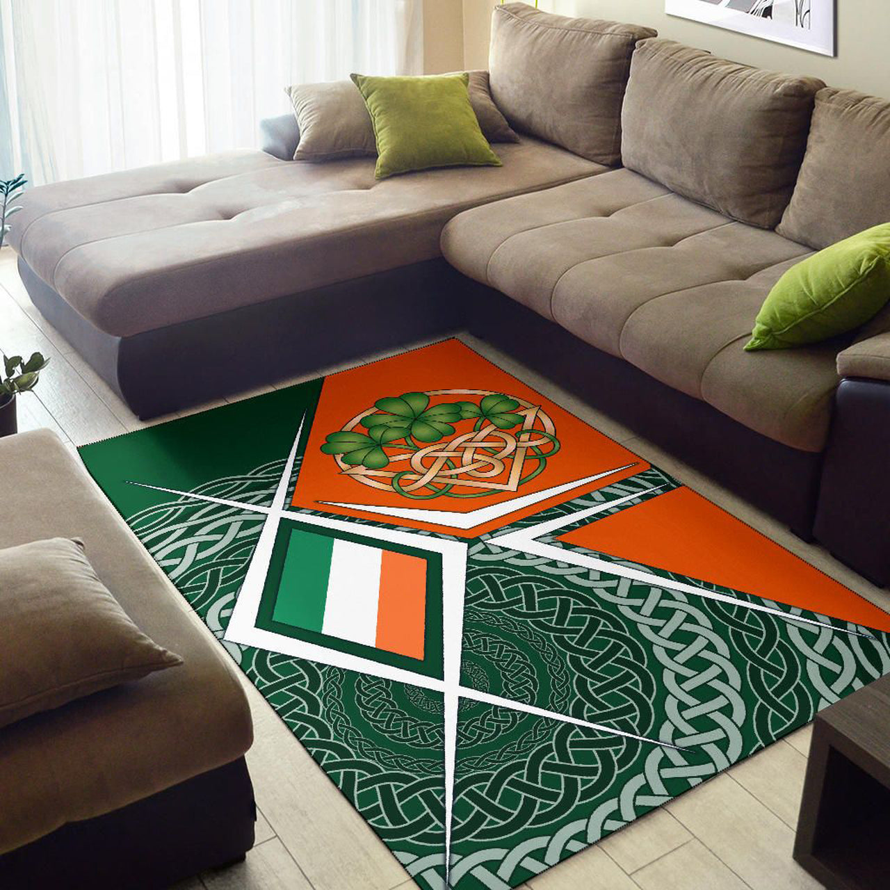 Ireland Celtic Area Rug Irish Legend | Celticprime.com – celticprime