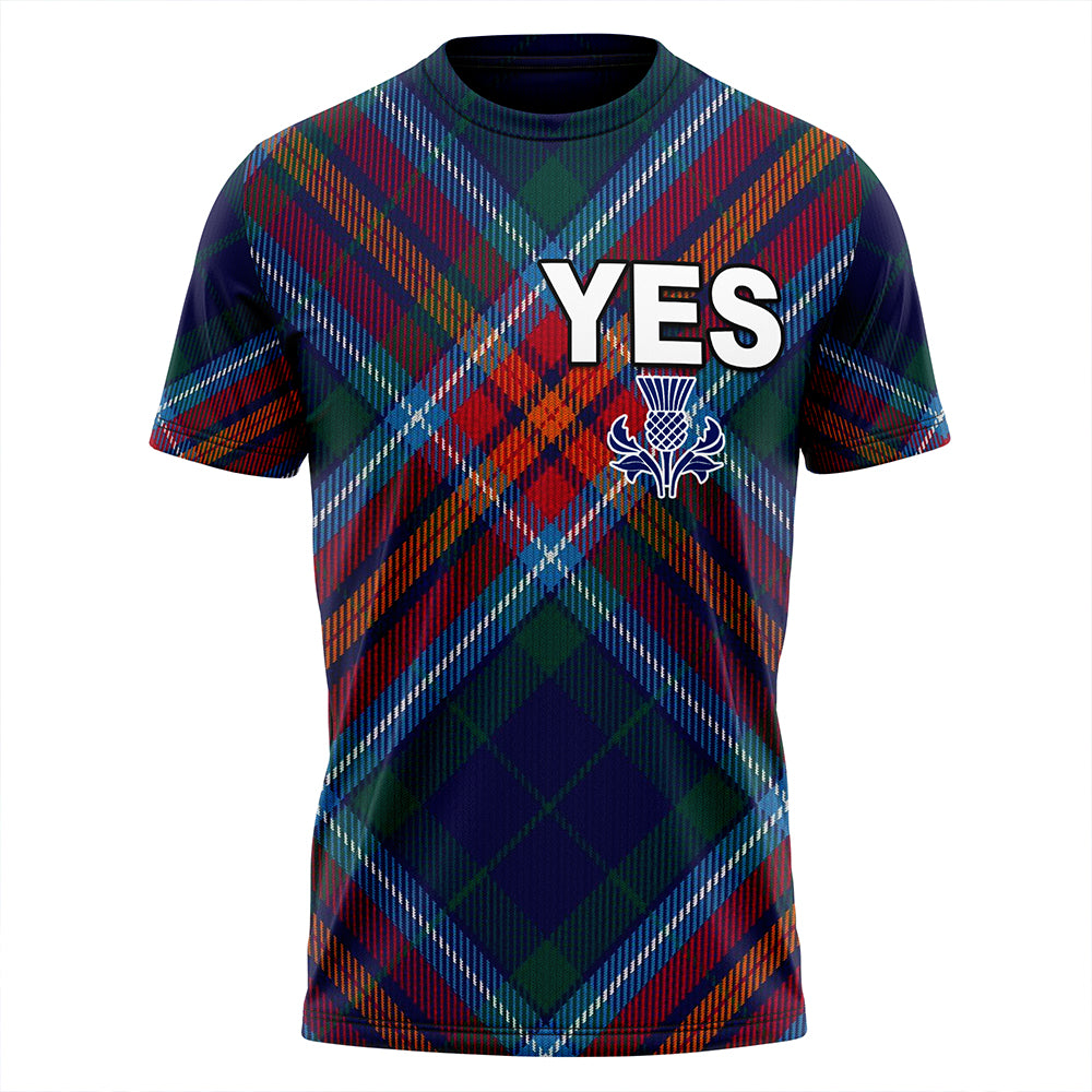 Scotland Tartan Yes T-Shirt | Celticprime.com – celticprime