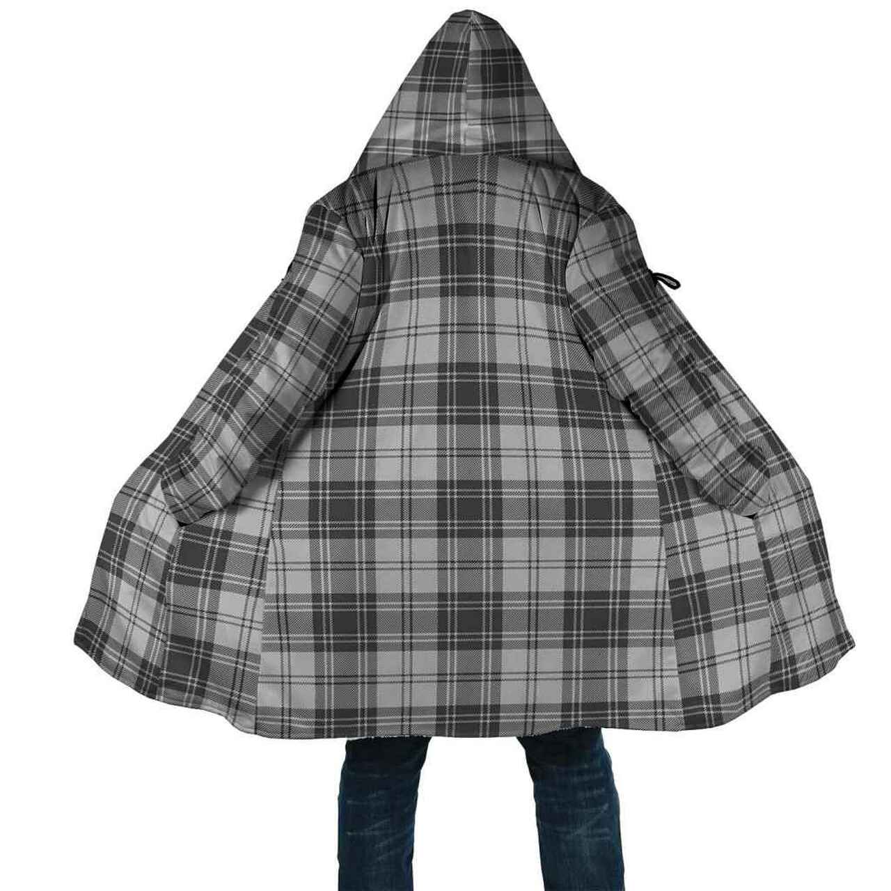 Douglas Grey Modern Tartan Classic Cloak | Celticprime.com – celticprime